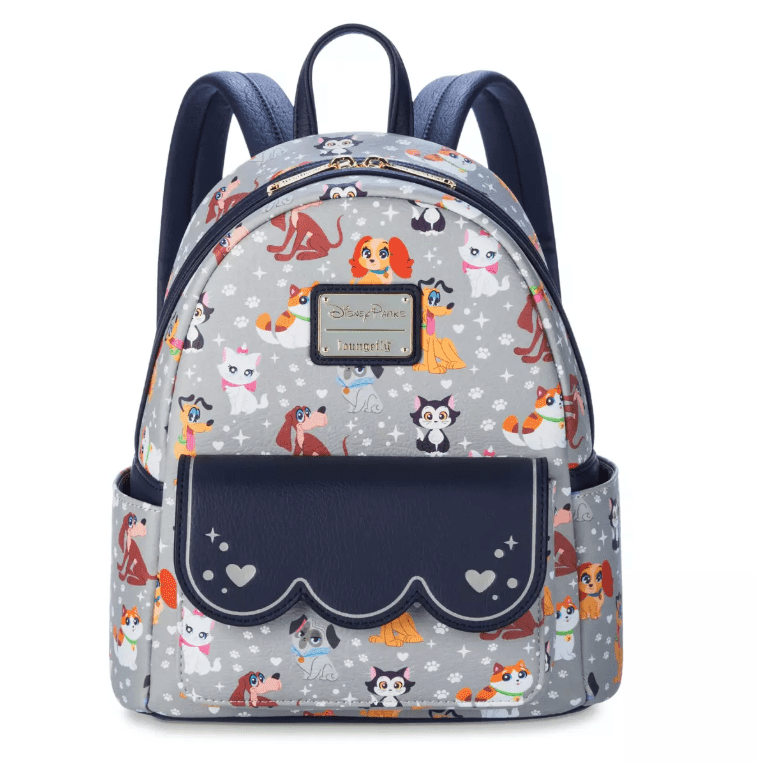 Disney Parks Walt Disney World Cats & Dogs Loungefly Mini Backpack New ...