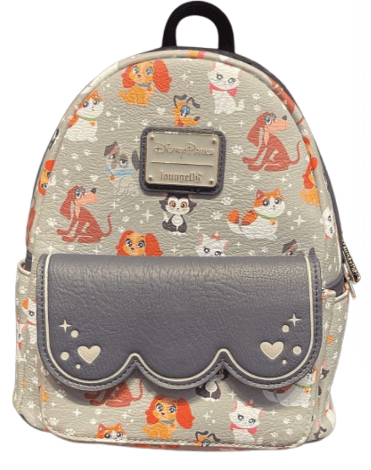 Disney Parks Walt Disney World Cats & Dogs Loungefly Mini Backpack New ...