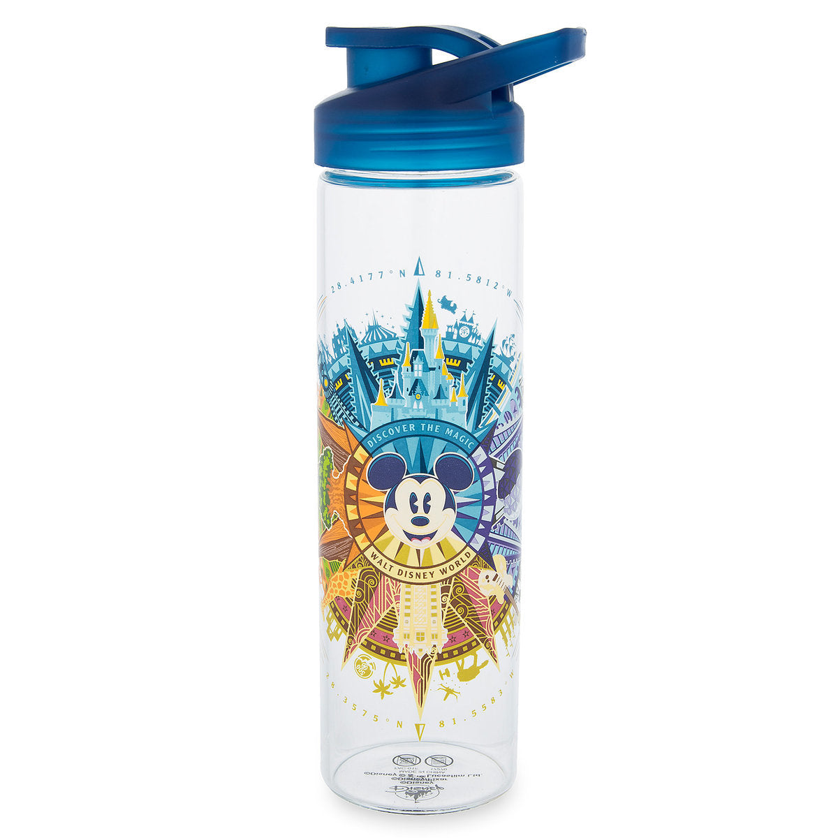 Disney Parks Walt Disney World Compass Water Bottle New - Walmart.com