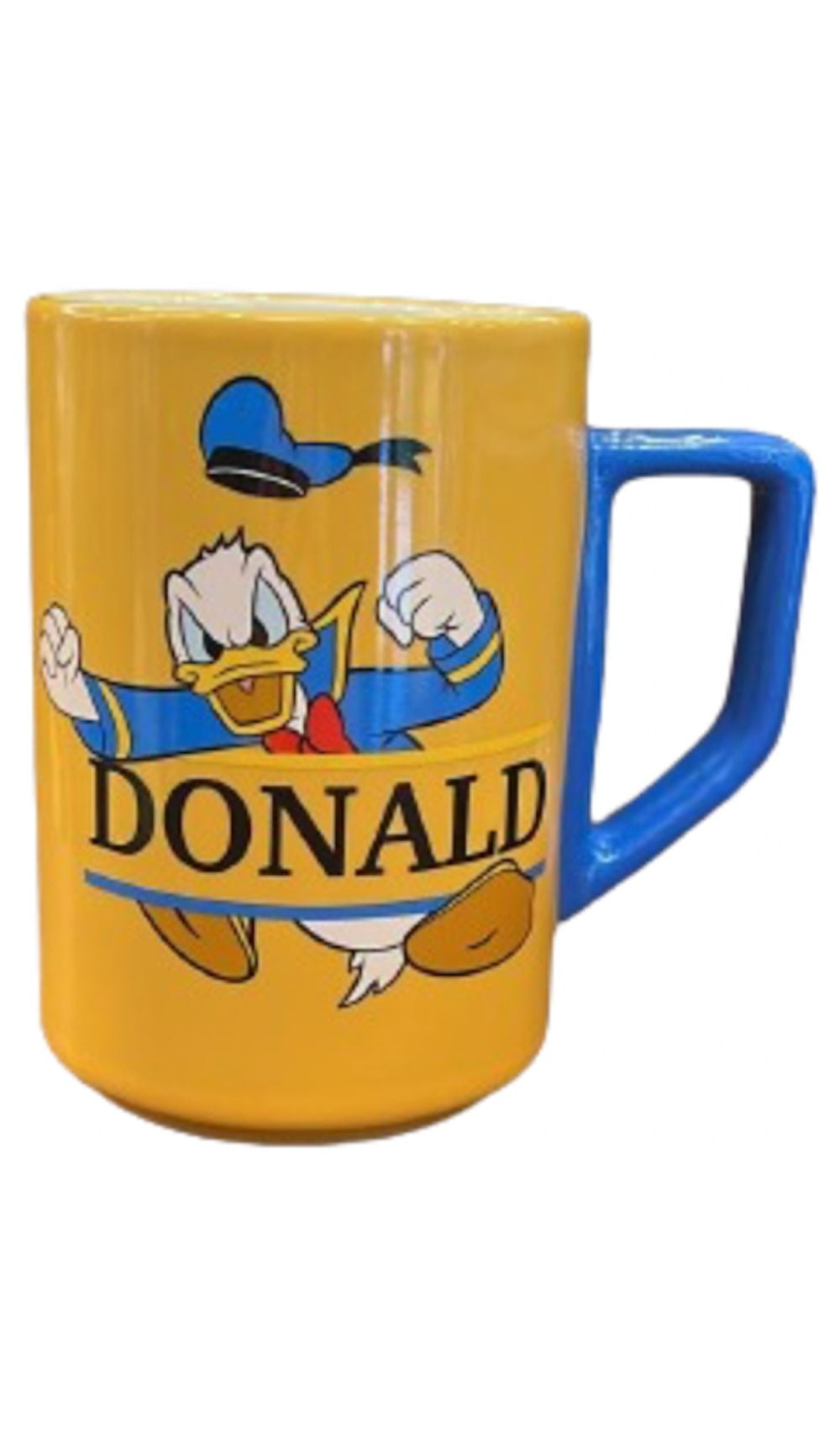 Disney Parks Walt Disney World Donald Yellow Ceramic Coffee Mug New ...