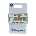 Disney Parks Walt Disney World FL License Plate Trade Pin New With Card ...