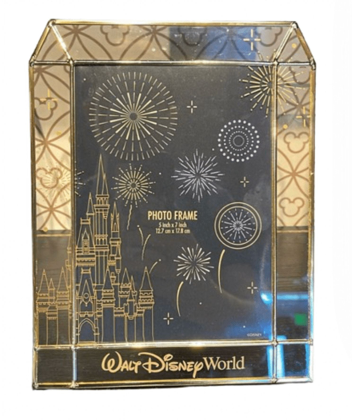 Disney Parks Walt Disney World Gold Fireworks Photo Frame New With Tag ...