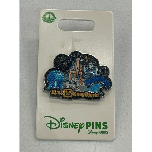 Disney Parks Walt Disney World Icon Pin New with Card - Walmart.com