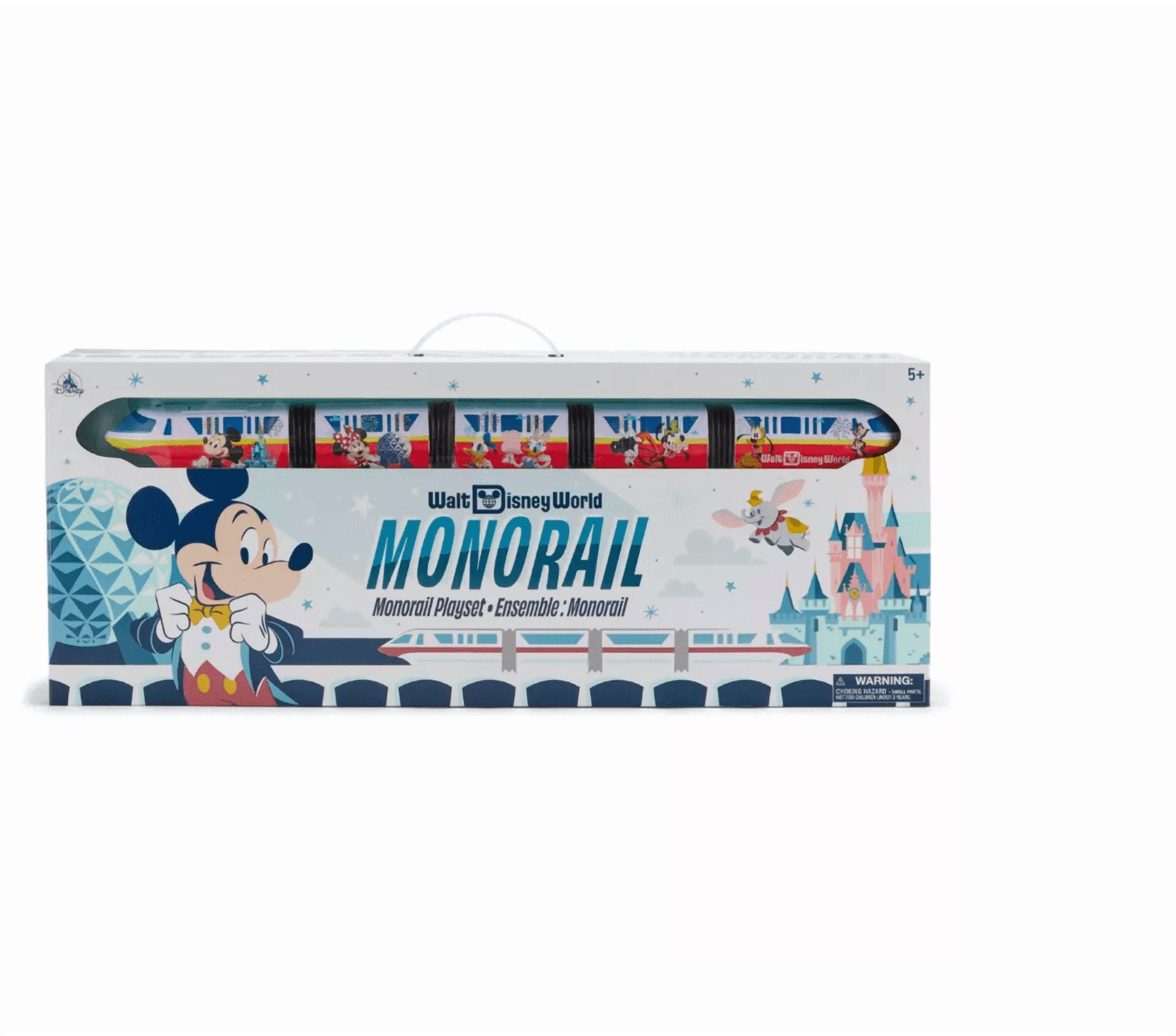 Disney Parks Walt Disney World Resort Train Monorail Play Set Mickey ...