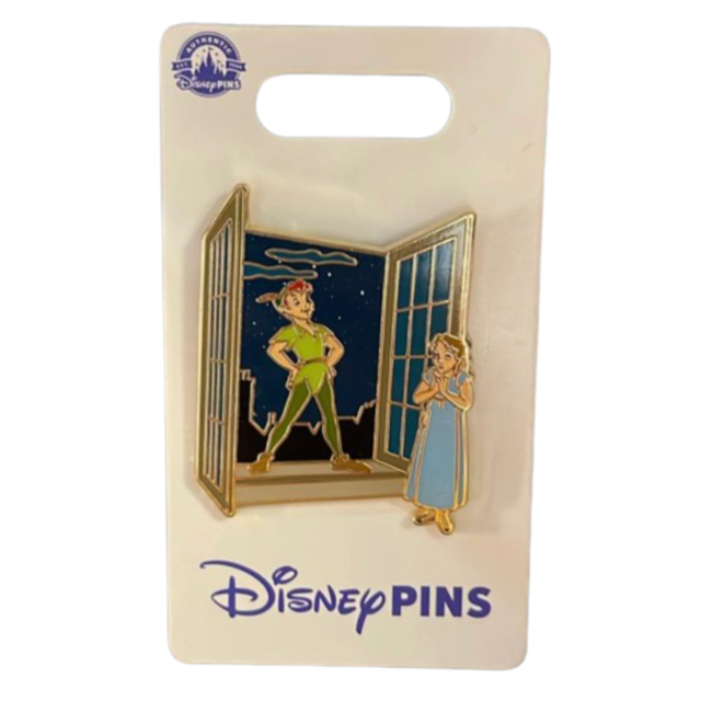 Disney Parks Wendy Darling Peter Pan Window You Can Fly Pin New with ...