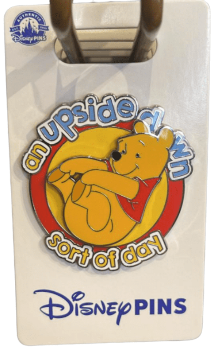 Disney Parks Winnie the Pooh An Upside Down Sort of Day Pin New With ...