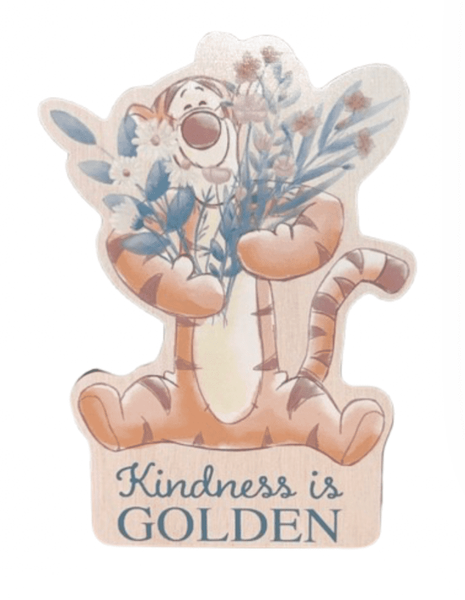 Disney Parks Winnie the Pooh Tigger Kindness is GOLDEN Magnet New with ...