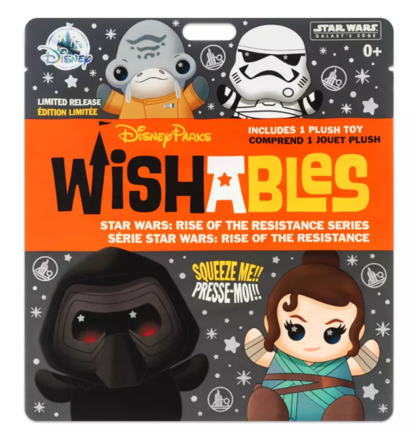 Disney Parks Wishables Mystery Plush Star Wars Rise of the Resistance ...