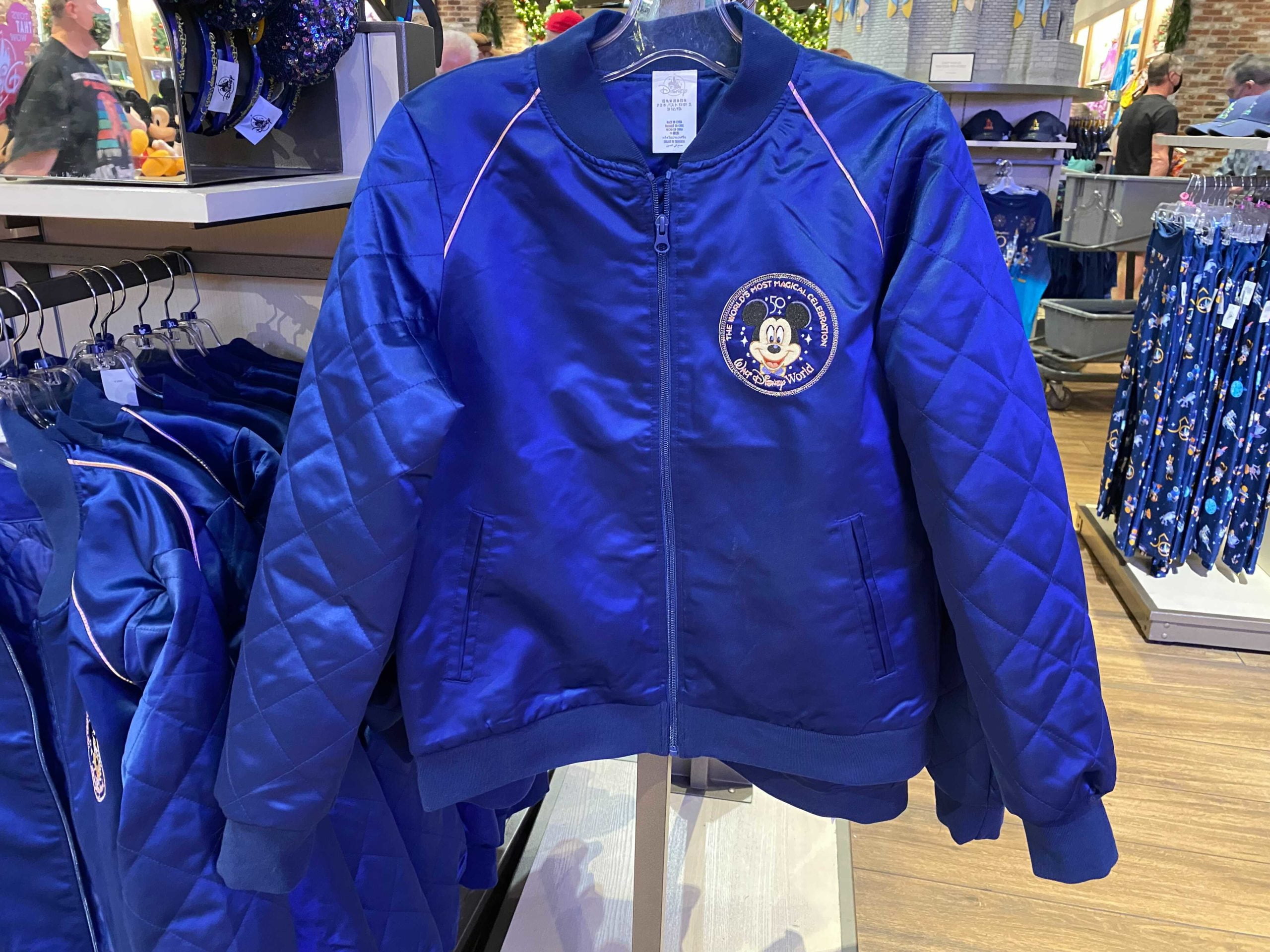 Disney Parks "World's Most Magical Celebration" Bomber Jacket - Walmart.com