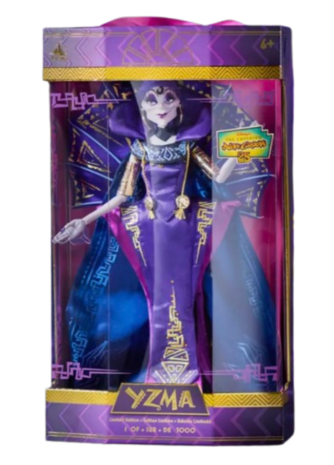 Disney Parks Yzma Limited Edition Doll Emperor's New Groove 25th New ...