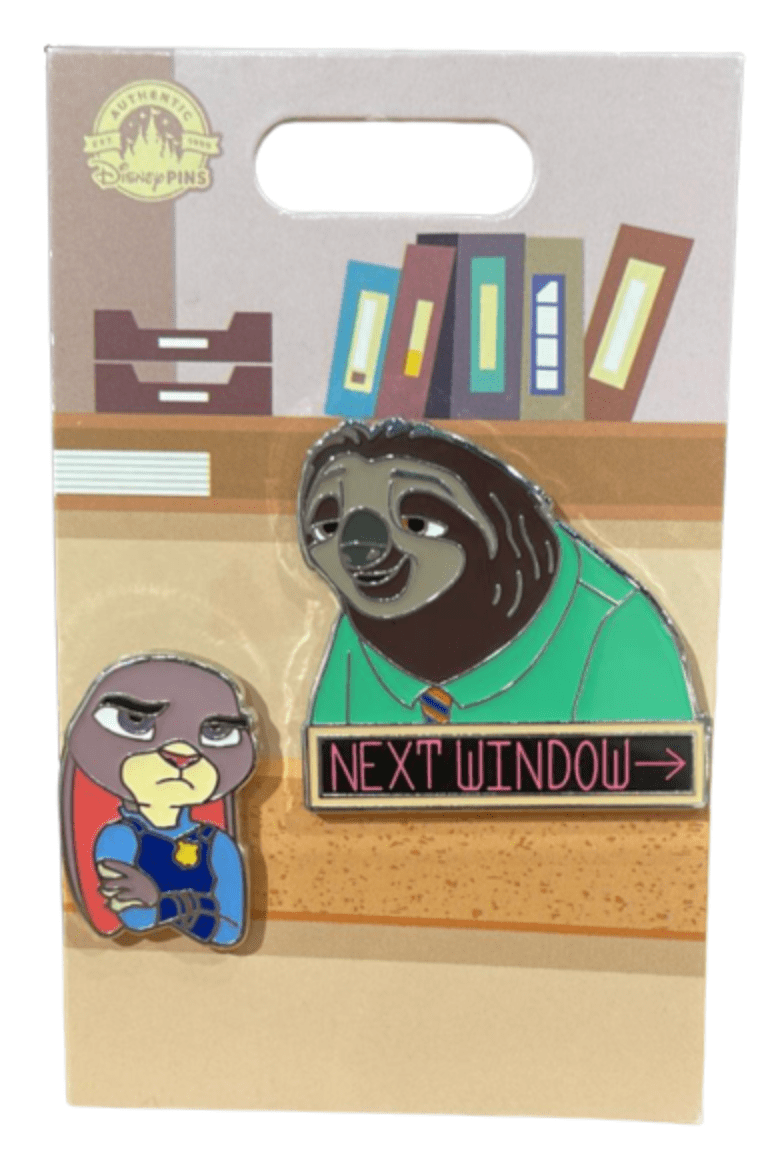 Disney Parks Zootopia Next Window Pin Set New With Card - Walmart.com
