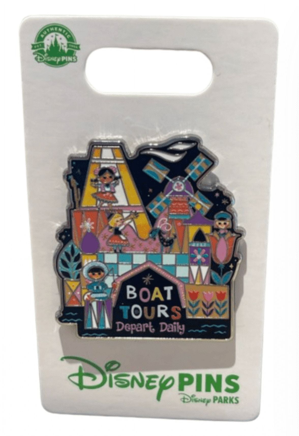 Disney Parks “It’s a Small World” Boat Tours Depart Daily Pin New with ...