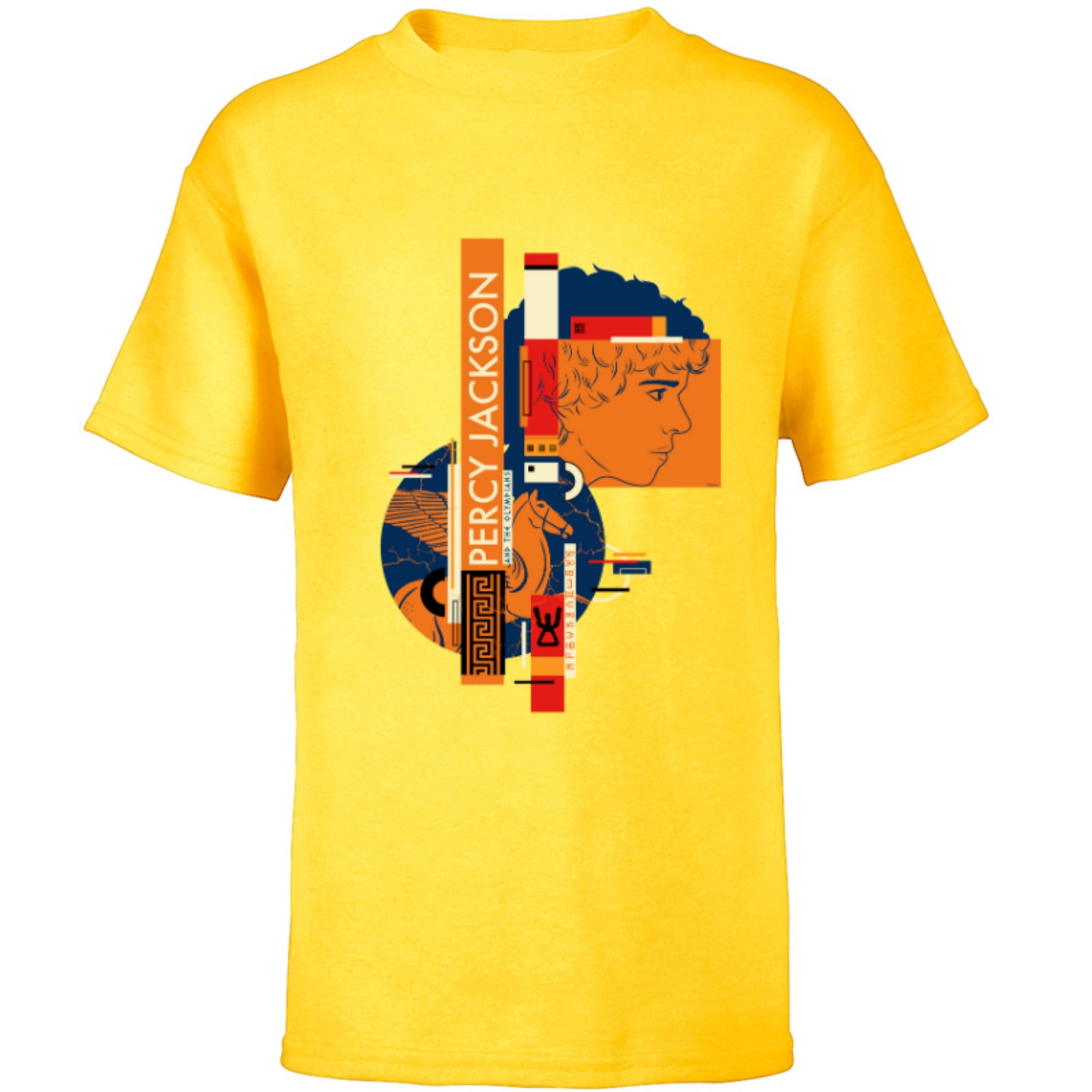 Disney Percy Jackson and Pegasus Greek Vase Style - Short Sleeve T ...