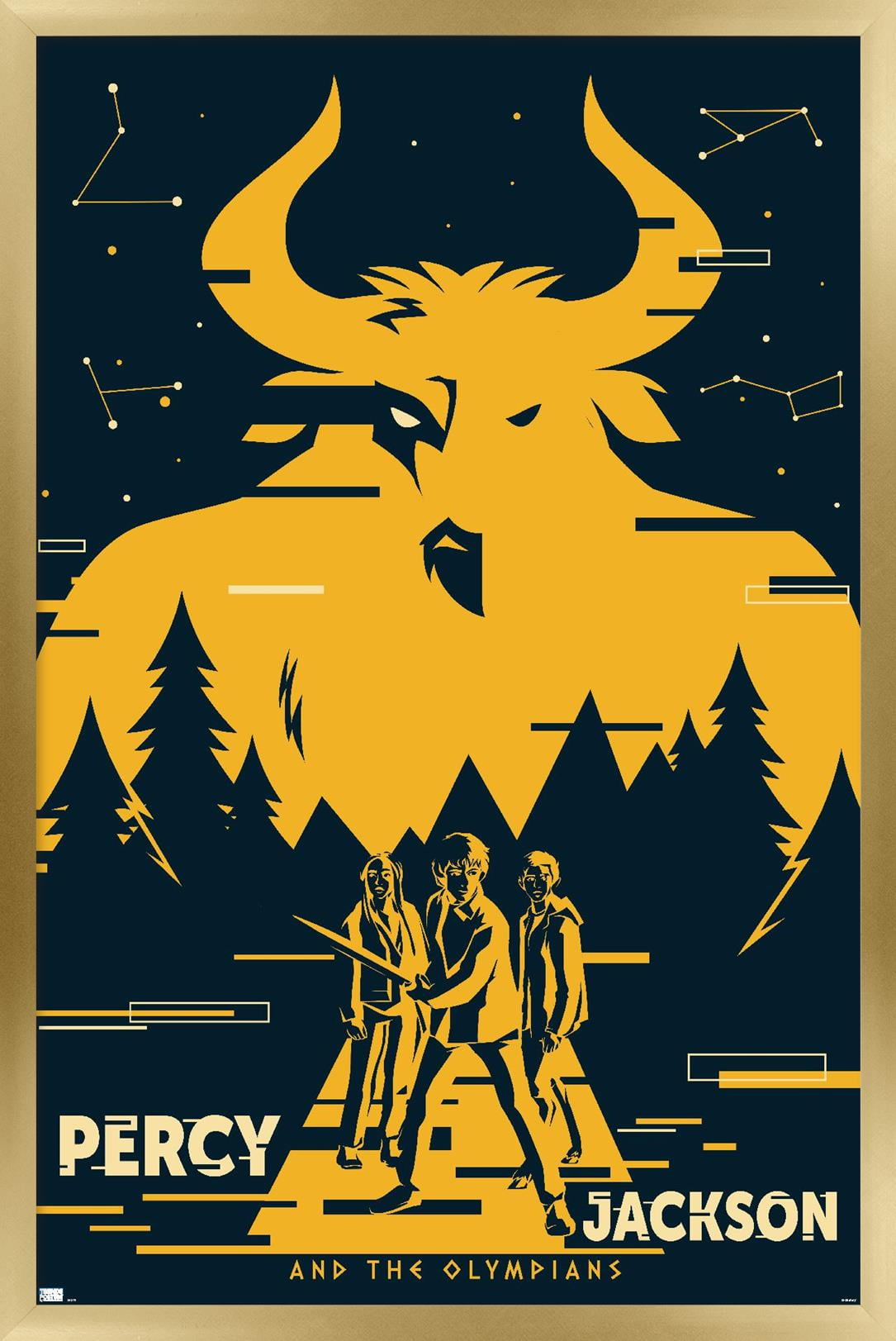 Disney Percy Jackson and The Olympians - Minotaur Group Wall Poster, 14 ...
