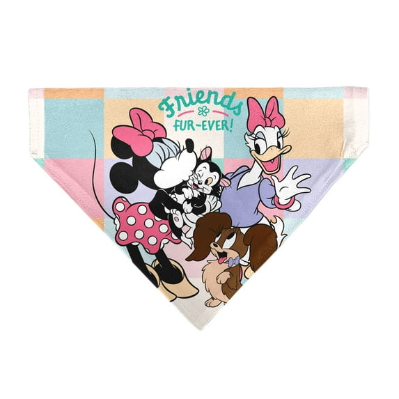 Disney Pet Bandana Minnie Mouse Daisy Duck with Figaro and Fifi Friends ...