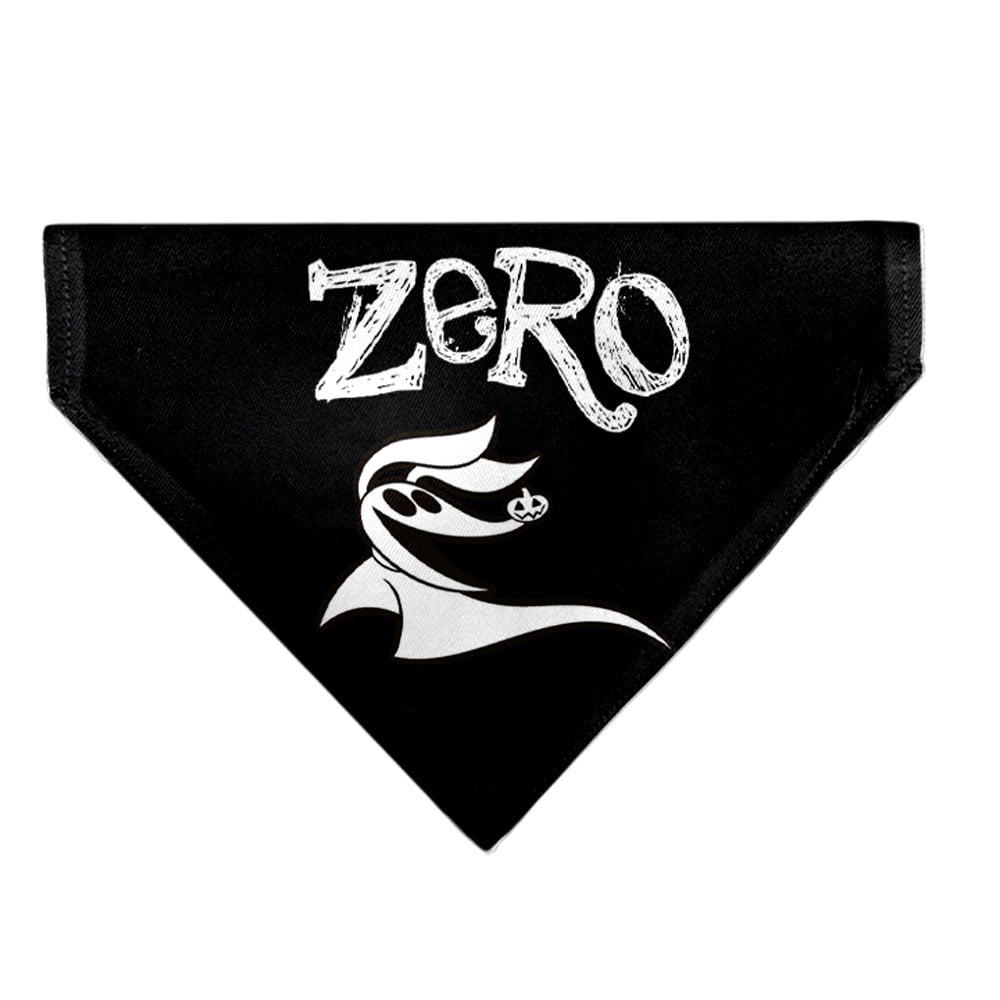 Disney Pet Bandana Nightmare Before Christmas Zero Smiling Pose Black ...