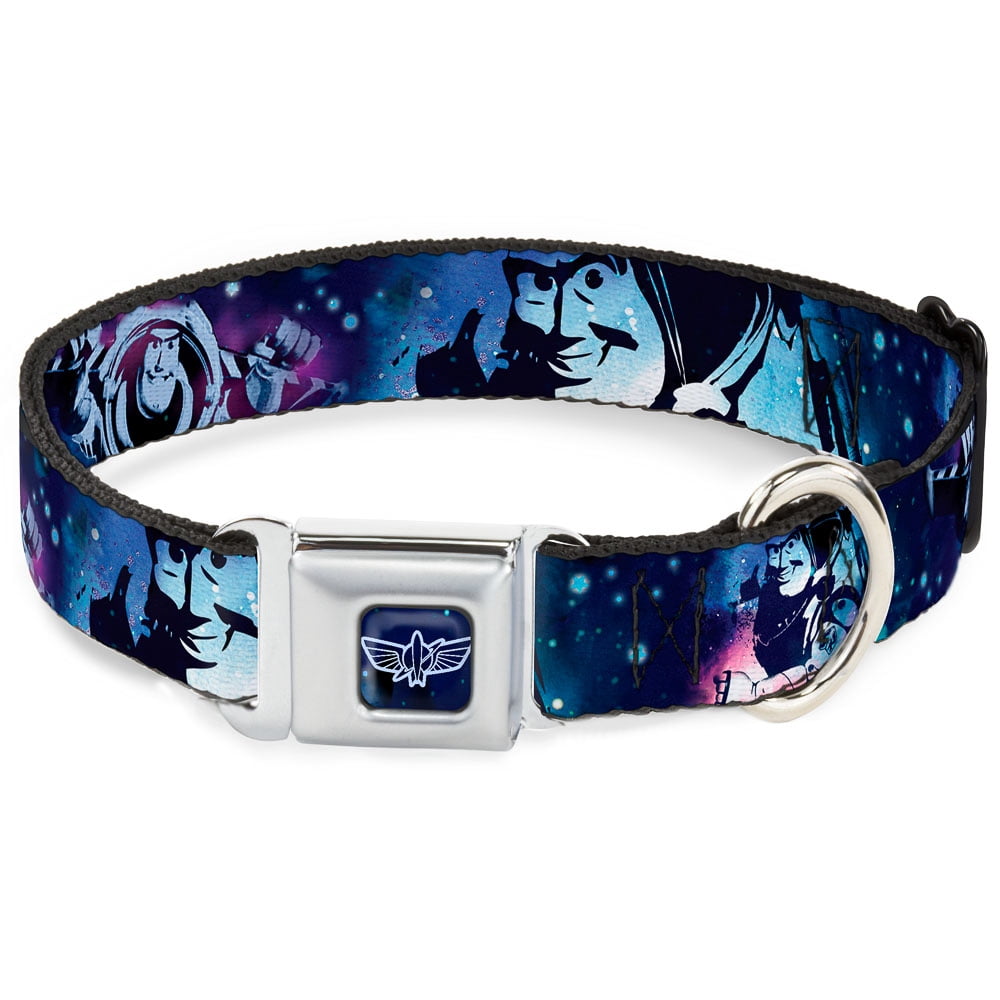 Disney Pet Collar, Dog Collar Metal Seatbelt Buckle, Buzz Lightyear ...