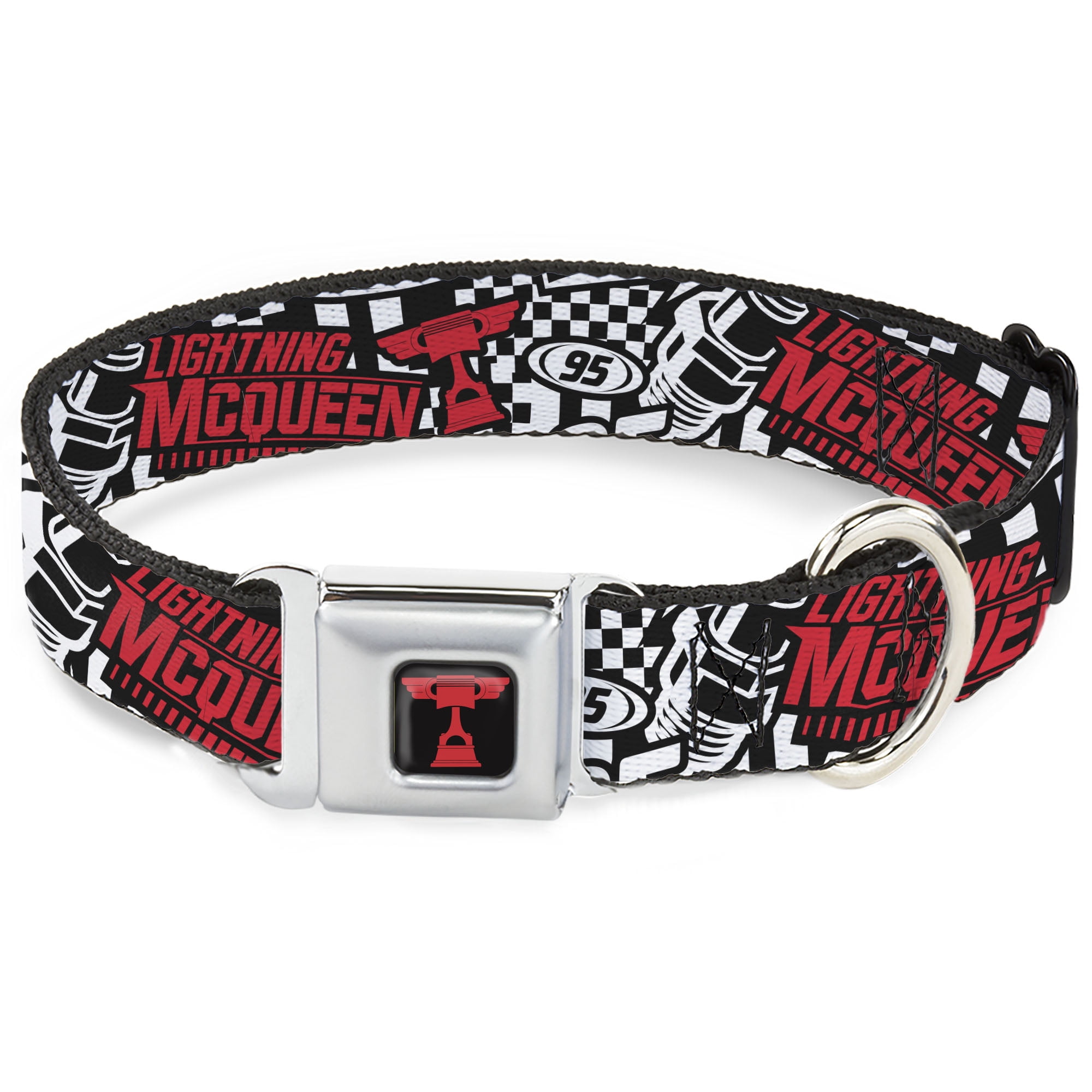 Disney Pet Collar, Dog Collar Metal Seatbelt Buckle, Cars Lightning ...