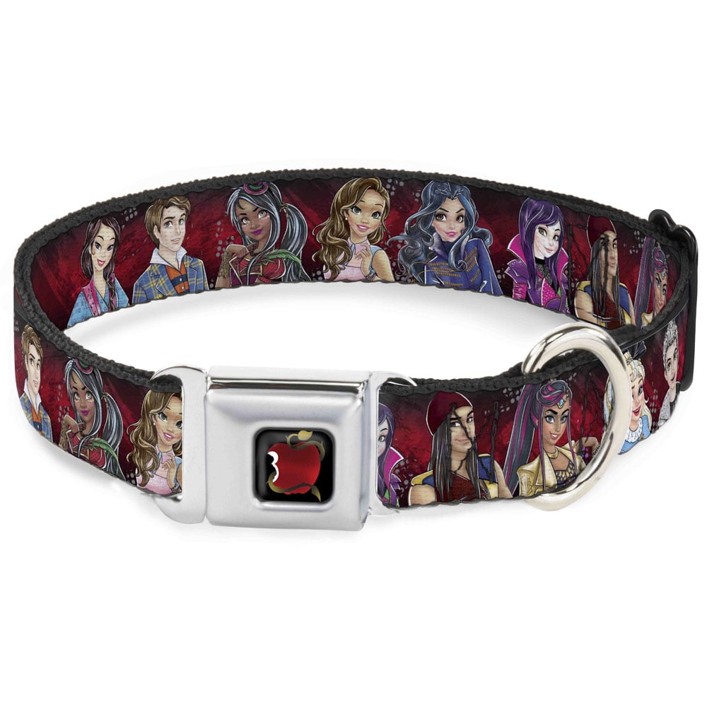 Disney Pet Collar, Dog Collar Metal Seatbelt Buckle, Descendants ...