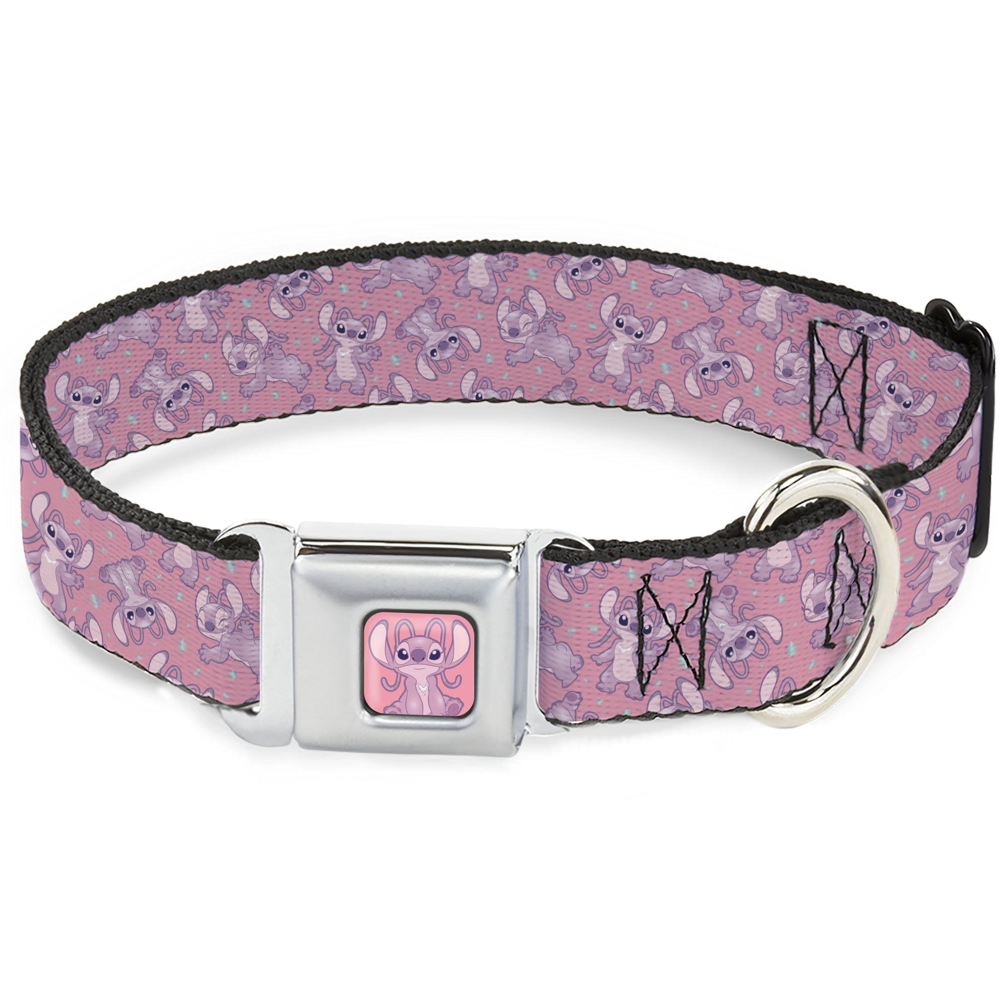 Disney Pet Collar, Dog Collar Metal Seatbelt Buckle, Lilo and Stitch ...