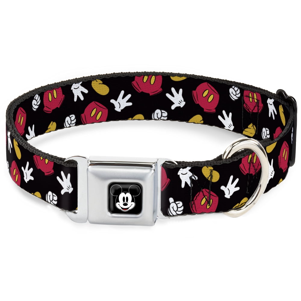 Disney Pet Collar, Dog Collar Metal Seatbelt Buckle, Mickey Mouse ...
