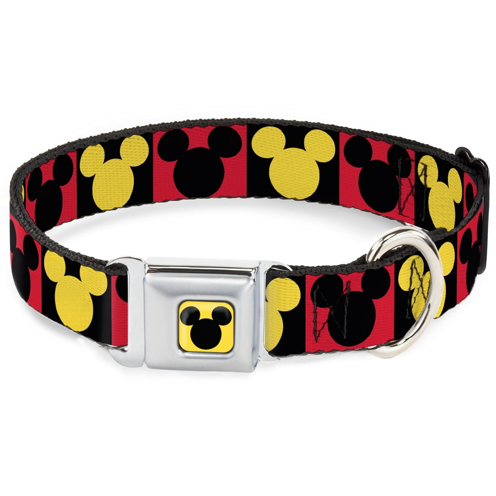 Disney Pet Collar, Dog Collar Metal Seatbelt Buckle, Mickey Mouse ...