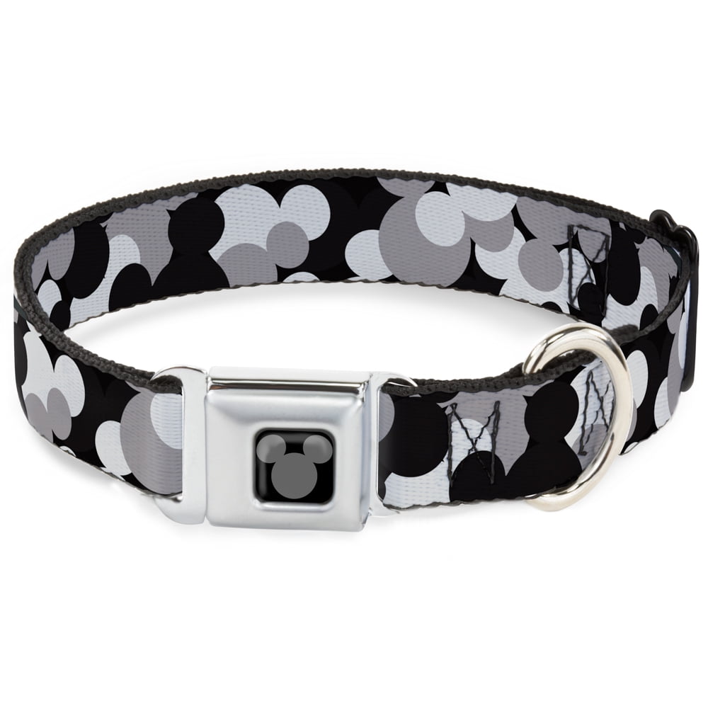 Disney Pet Collar, Dog Collar Metal Seatbelt Buckle, Mickey Mouse Head ...