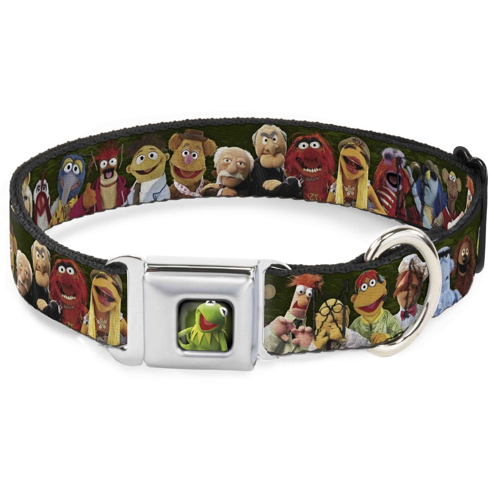 Disney Pet Collar, Dog Collar Metal Seatbelt Buckle, Muppets Character ...