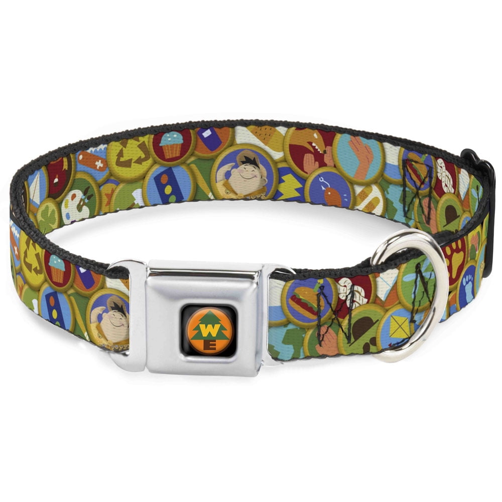 Disney Pet Collar, Dog Collar Metal Seatbelt Buckle, Stacked Wilderness ...