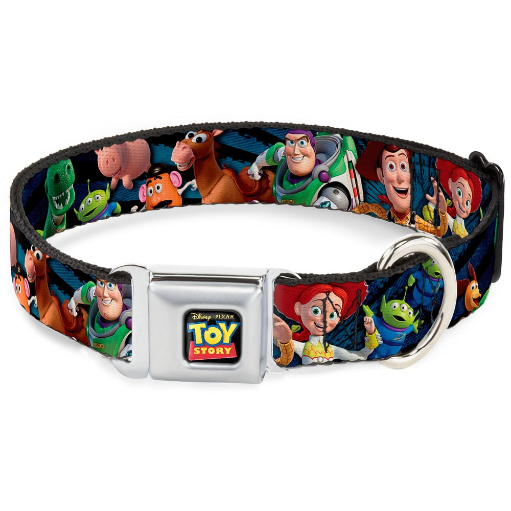 Disney Pet Collar, Dog Collar Metal Seatbelt Buckle, Toy Story ...