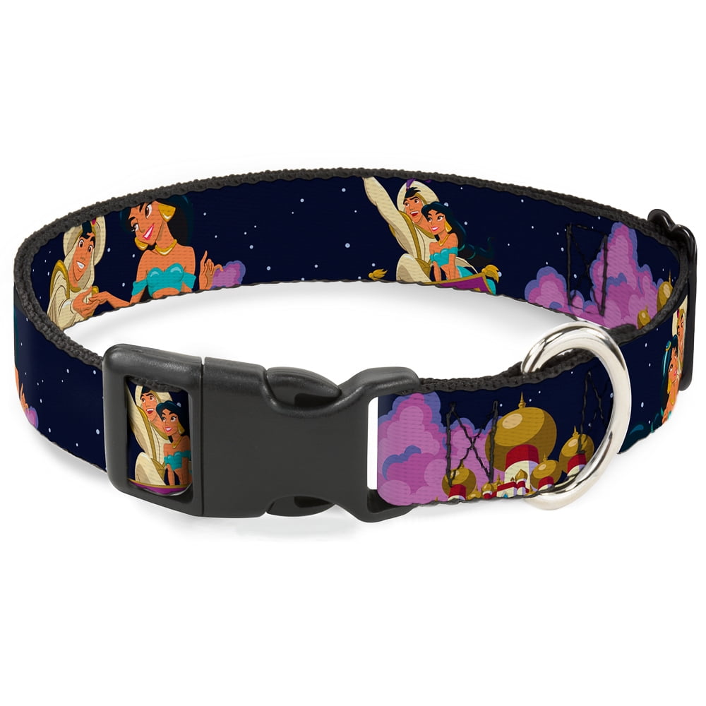 Disney Pet Collar, Dog Collar Plastic Buckle, Aladdin Jasmine Magic ...