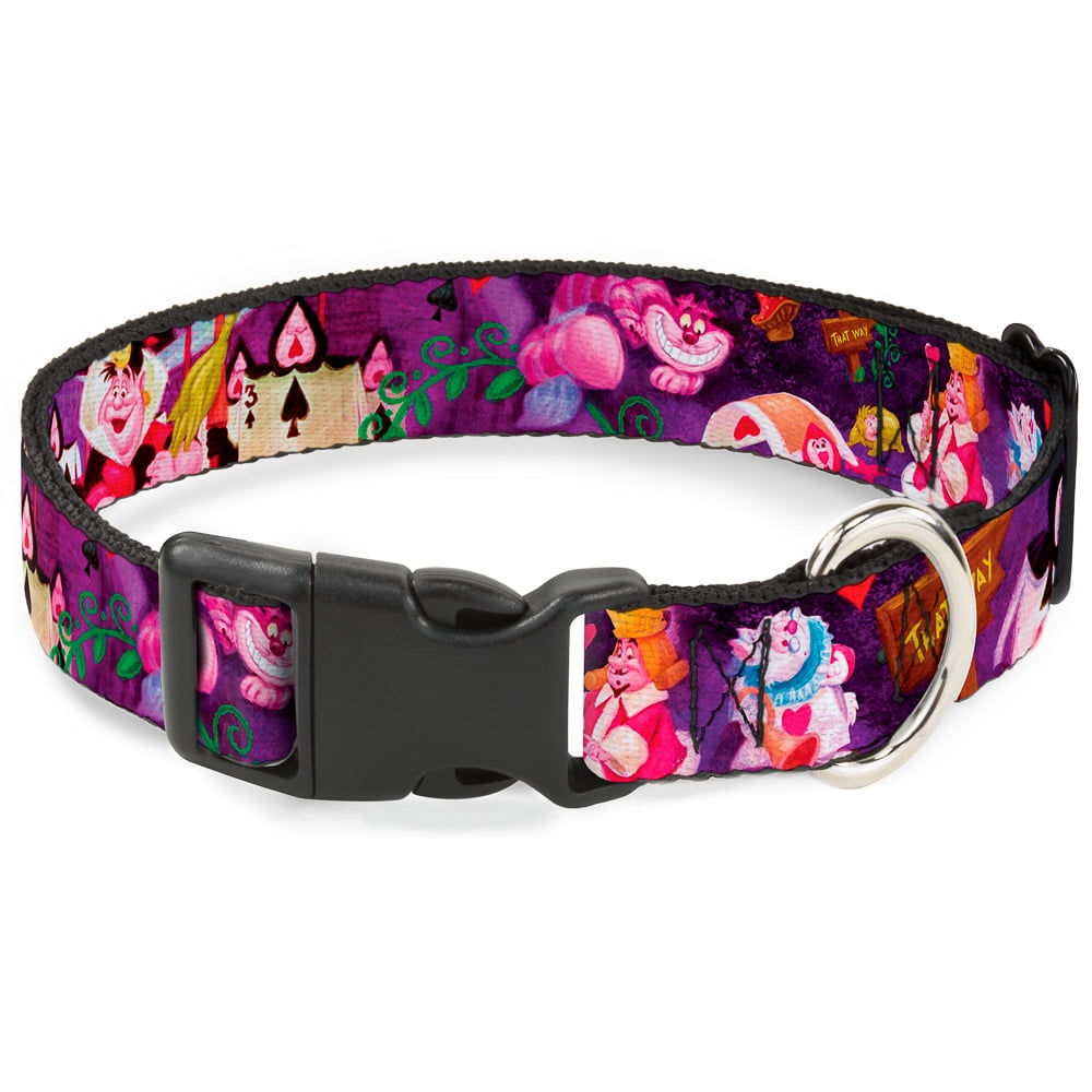Disney Pet Collar, Dog Collar Plastic Buckle, Alice the Queen of Hearts ...