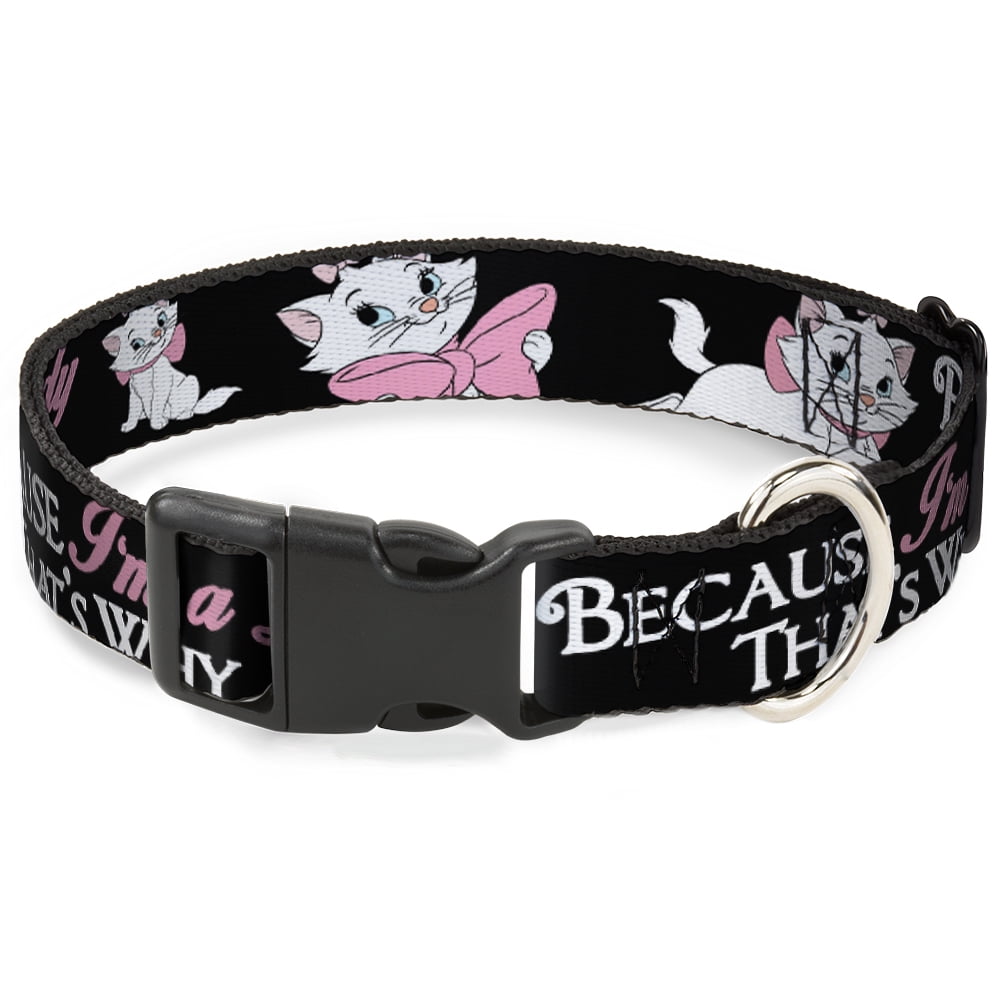 Disney Pet Collar, Dog Collar Plastic Buckle, Aristocats Marie Poses ...