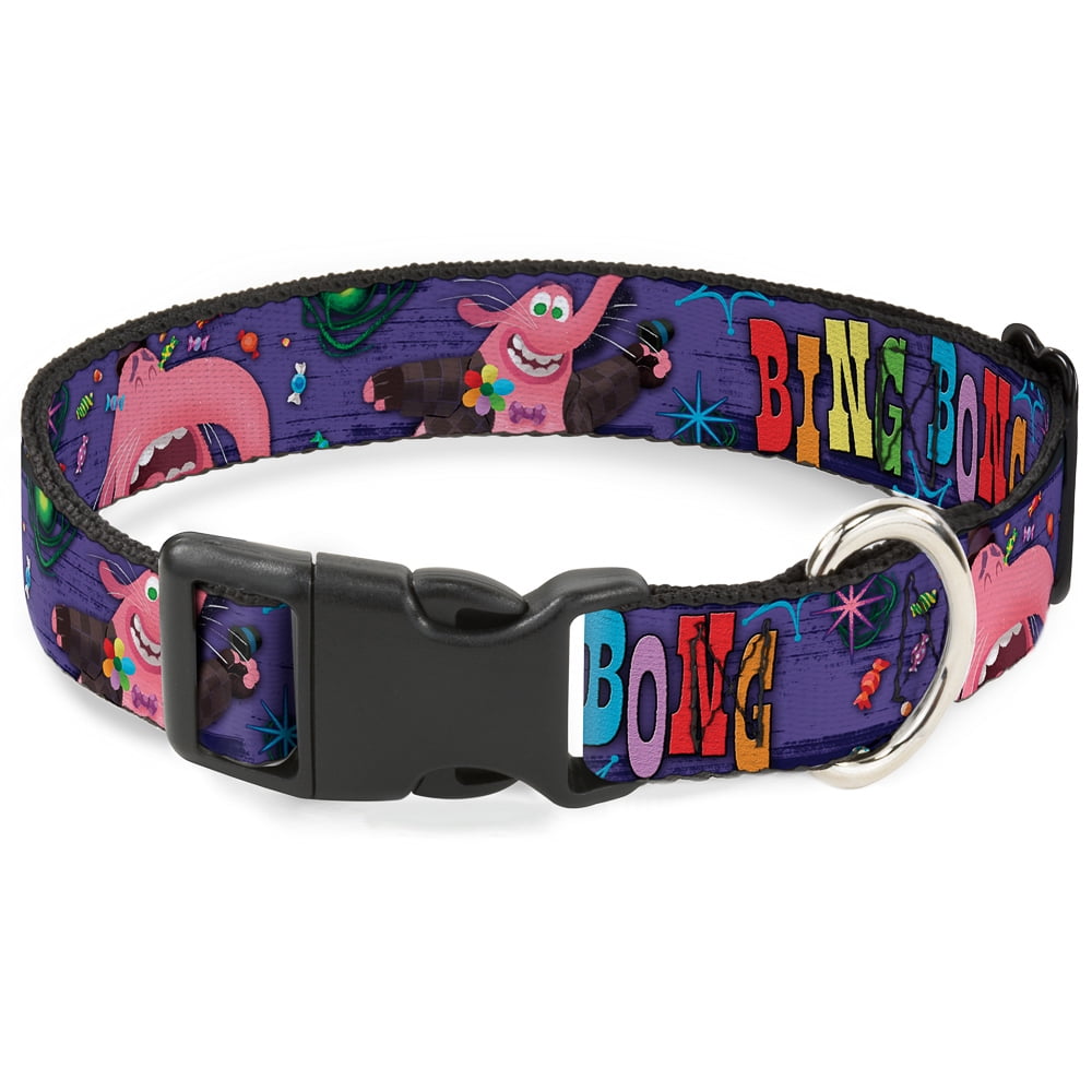 Disney Pet Collar, Dog Collar Plastic Buckle, Bing Bong Poses Candy ...