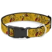 Disney Pet Collar, Dog Collar Plastic Buckle, Muppets Faces Black, 7 to ...