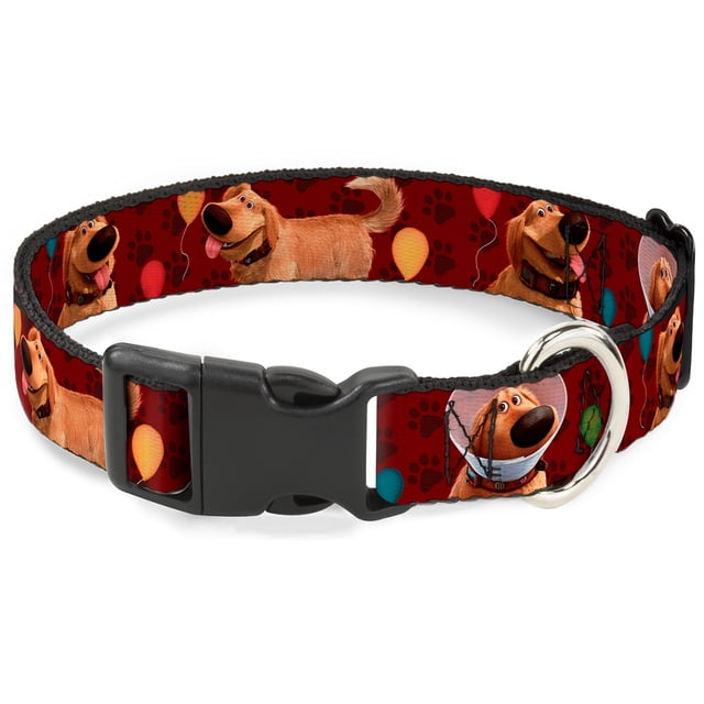 Disney Pet Collar, Dog Collar Plastic Buckle, Dug Poses Balloons Paw ...