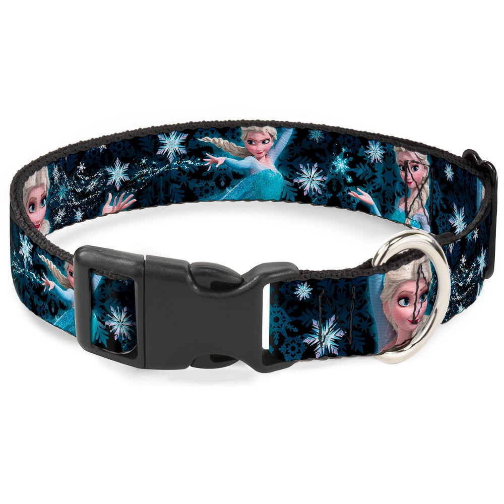 Disney Pet Collar, Dog Collar Plastic Buckle, Elsa the Snow Queen Poses ...