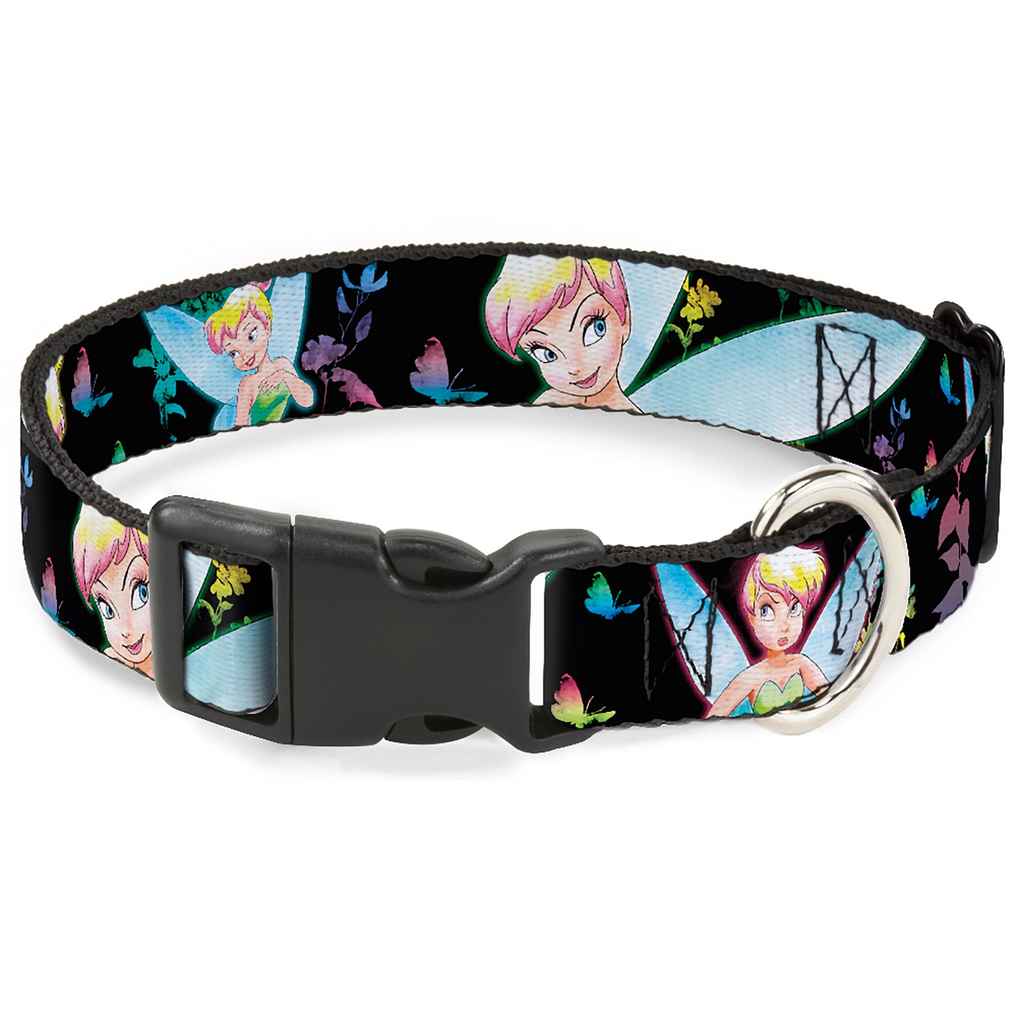 Disney Pet Collar, Dog Collar Plastic Buckle, Glowing Tinker Bell ...