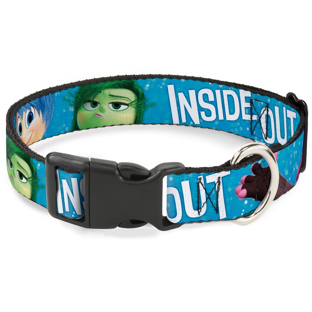 Disney Pet Collar, Dog Collar Plastic Buckle, Inside Out Character Pose ...