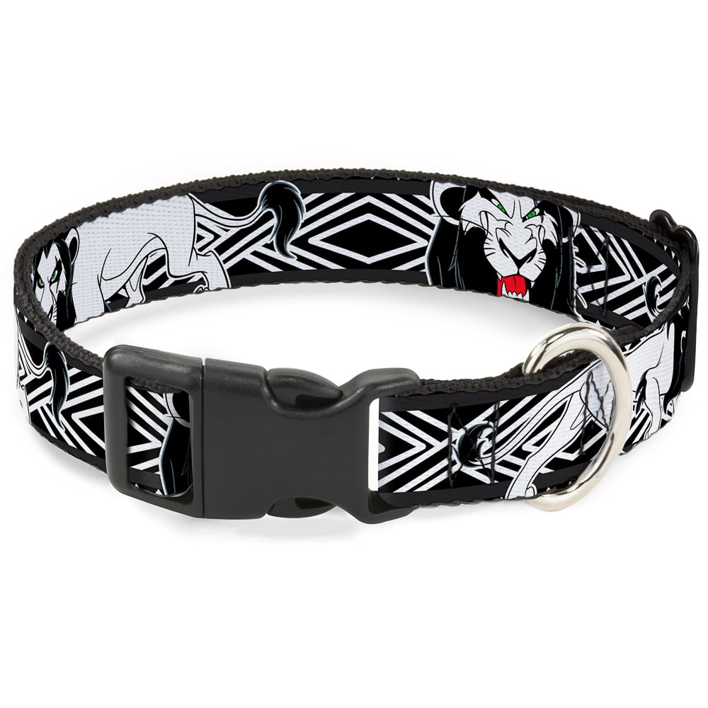 Disney Pet Collar, Dog Collar Plastic Buckle, Lion King Scar Poses ...