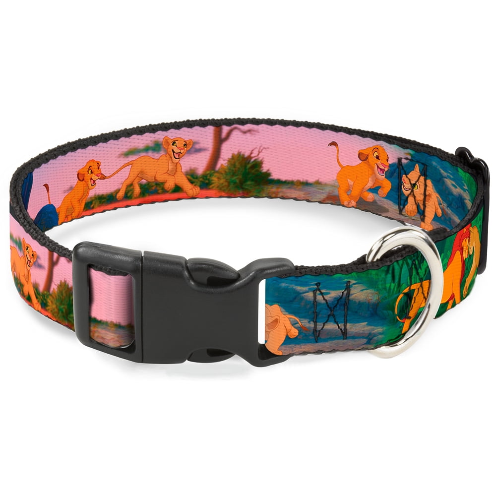 Disney Pet Collar, Dog Collar Plastic Buckle, Lion King Simba Nala ...