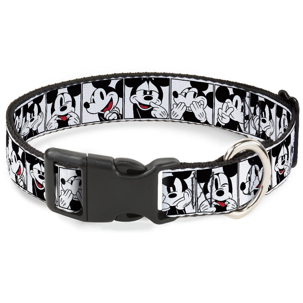 Disney Pet Collar, Dog Collar Plastic Buckle, Mickey Mouse Expression ...