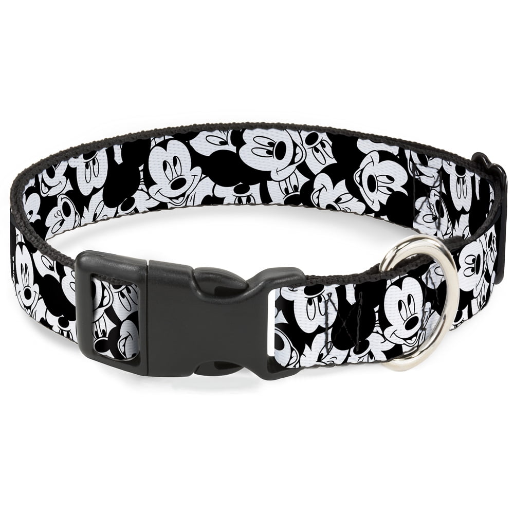 Disney Pet Collar, Dog Collar Plastic Buckle, Mickey Mouse Expressions ...
