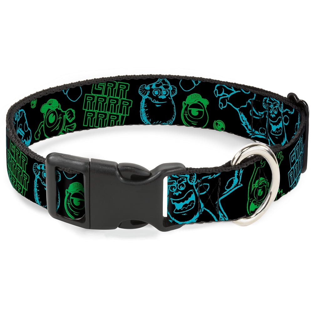Disney Pet Collar, Dog Collar Plastic Buckle, Monsters Inc Sully Mike ...