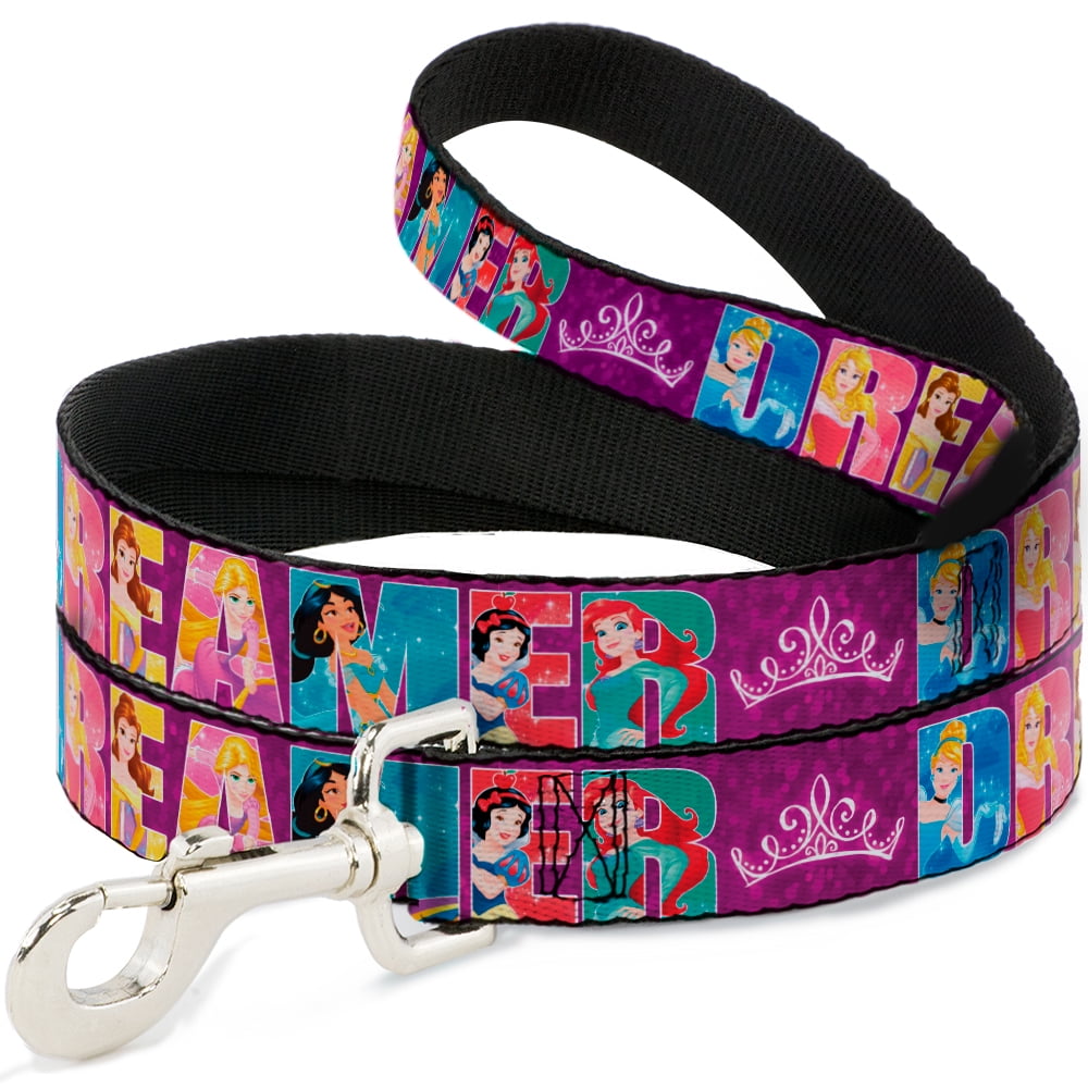 Disney Pet Leash, Dog Leash, Disney Dreamer Sparkling Princesses Tiara ...