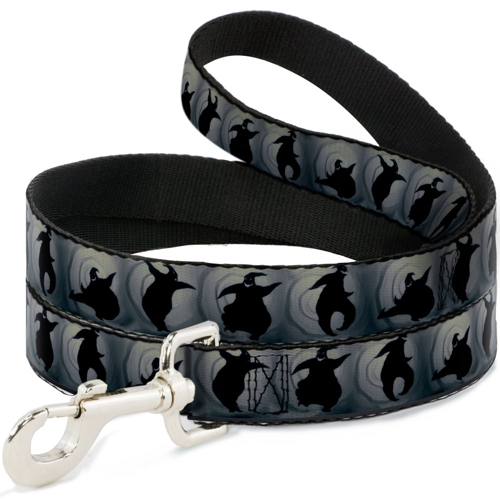 Disney Pet Leash, Dog Leash, Oogie Boogie Silhouette Poses Gray Black ...