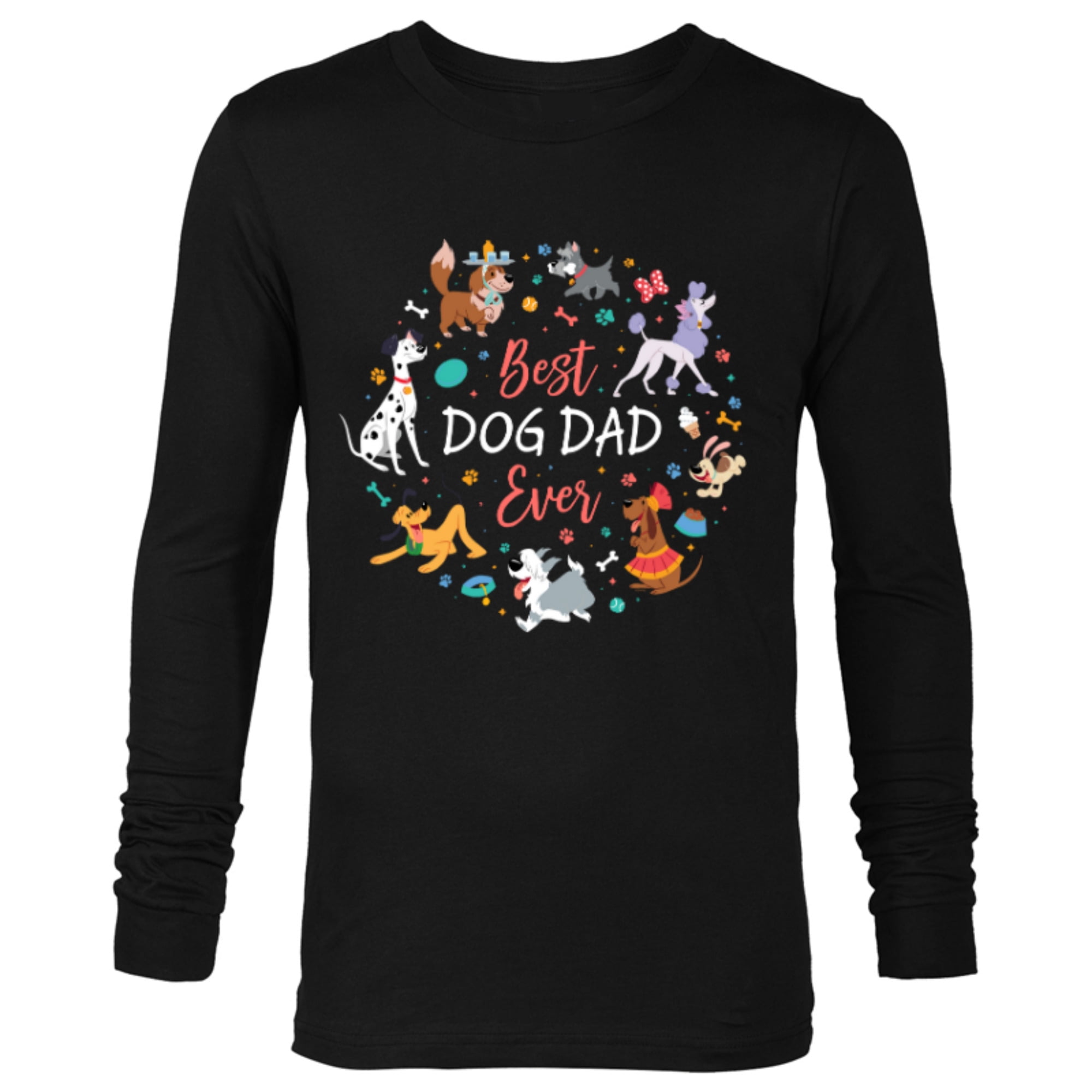 Disney Pet Parent Father’s Day Disney Dogs Best Dog Dad Ever - Long ...