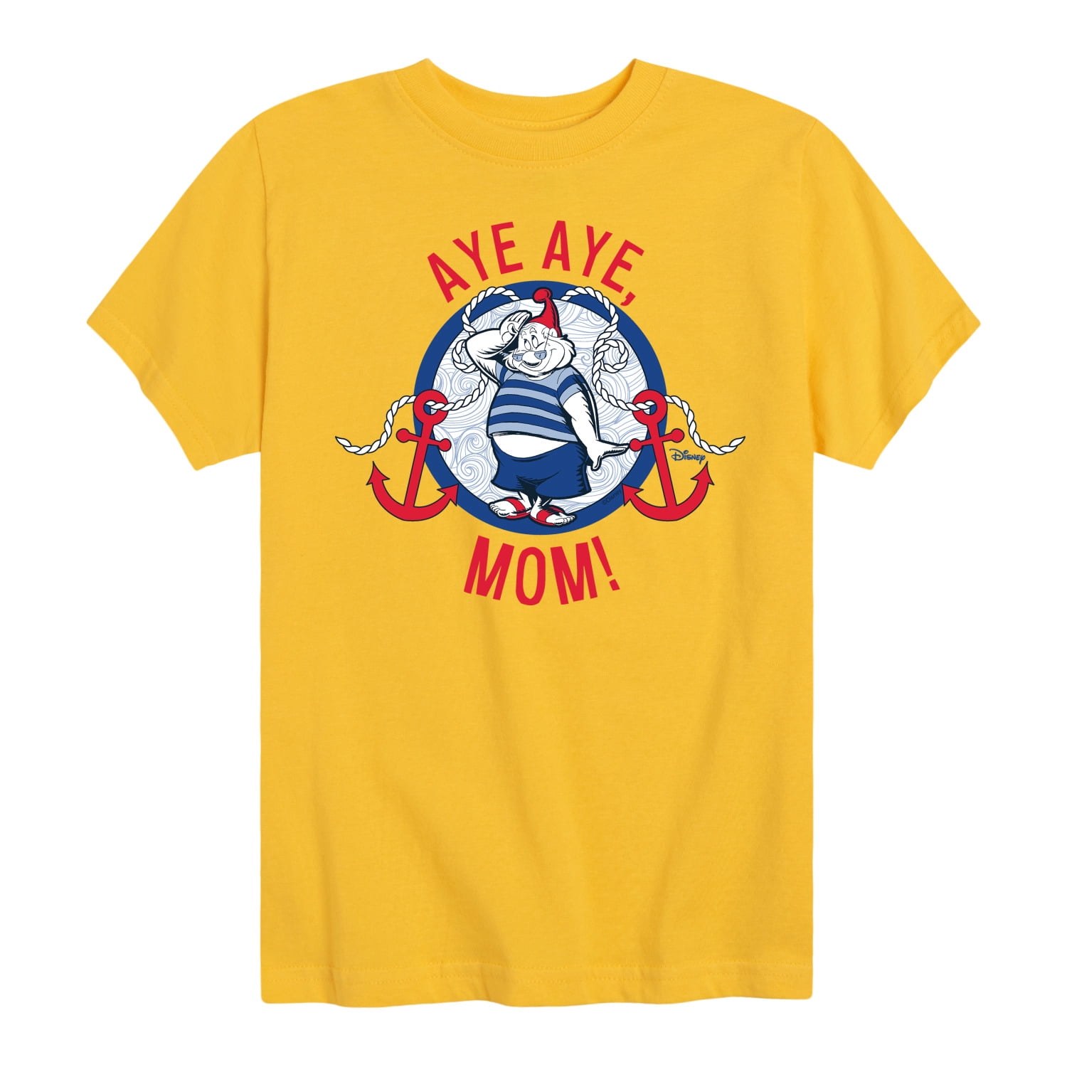 Disney Peter Pan Toddler & Youth Graphic T-Shirt - Aye Aye, Mom Sailor ...