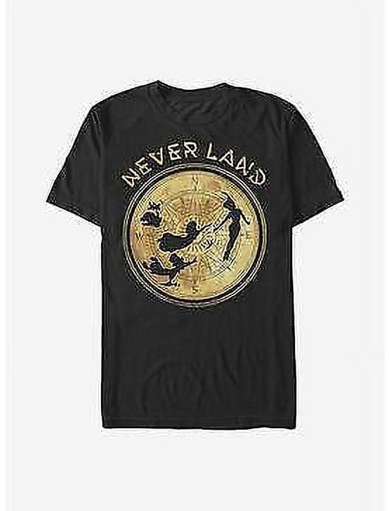 Disney Peter Pan Compass To Neverland T-Shirt - Walmart.com