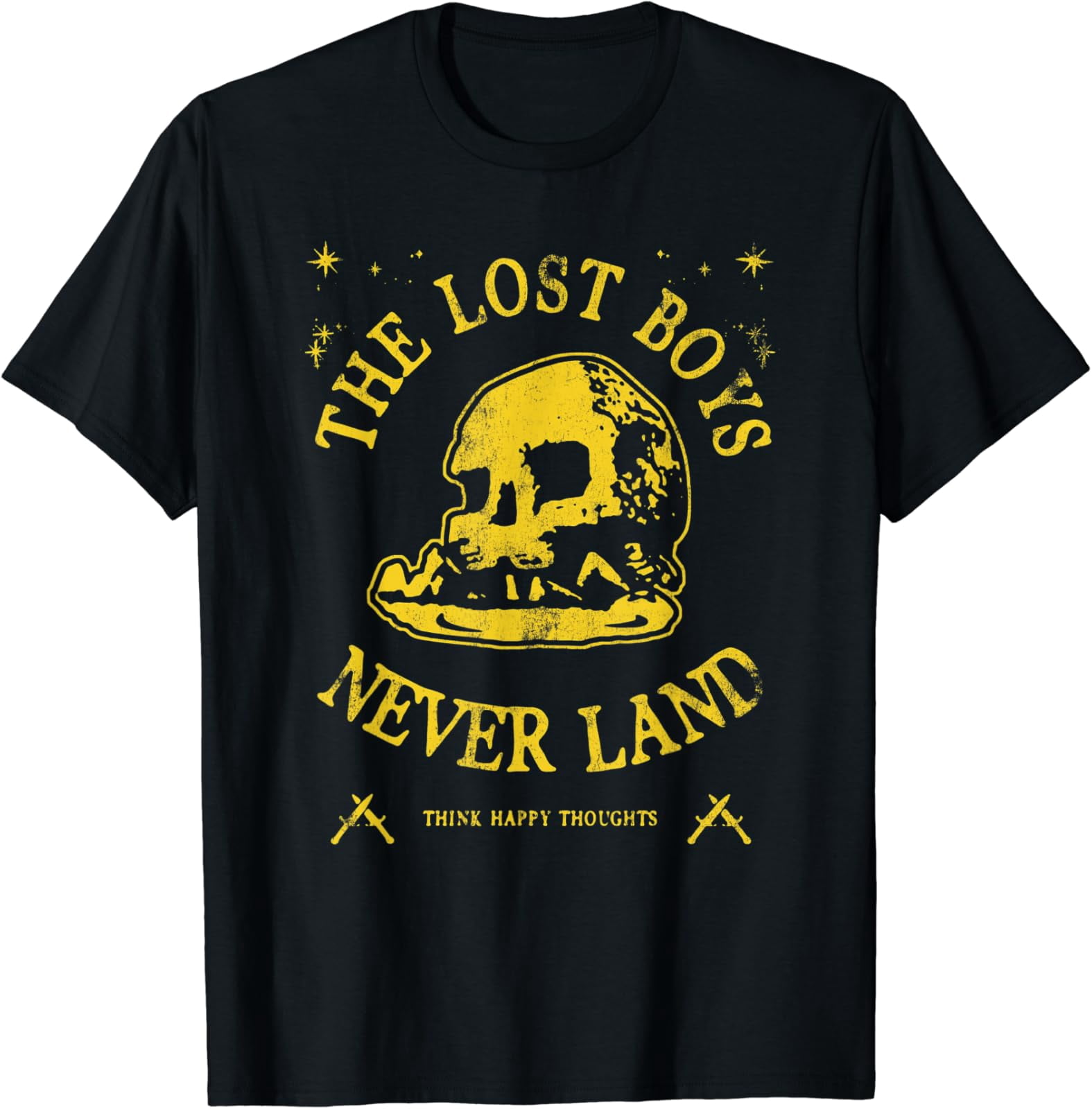 Disney Peter Pan Skull Rock The Lost Neverland T-Shirt - Walmart.com